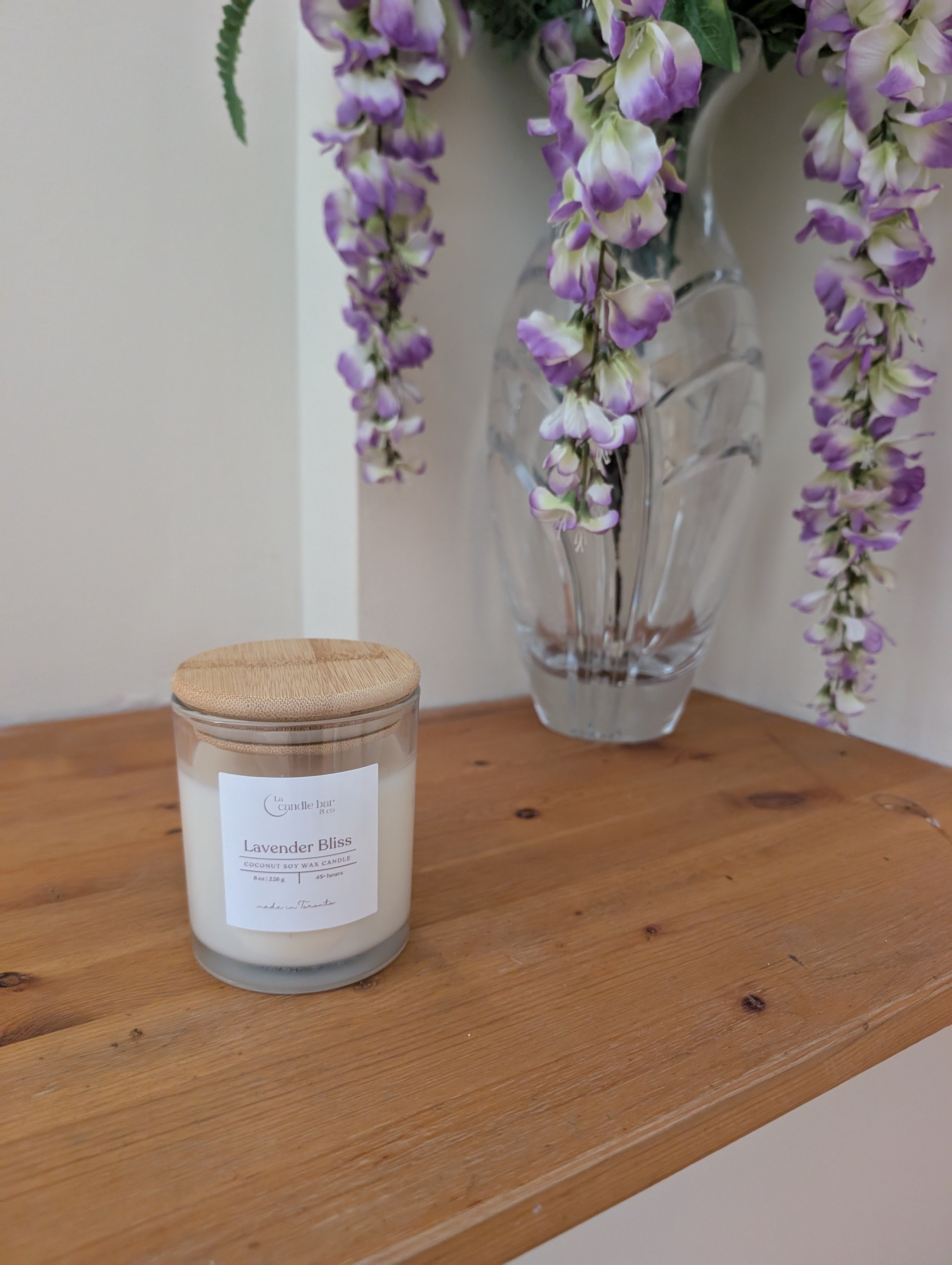 Lavender Bliss | Infused with Essential Oils Scented Candle – La Candle ...
